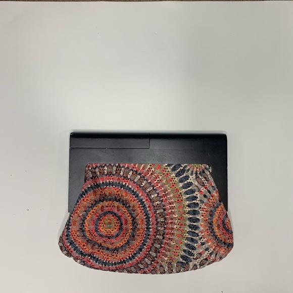 Bags | Woven Clutch | Poshmark
